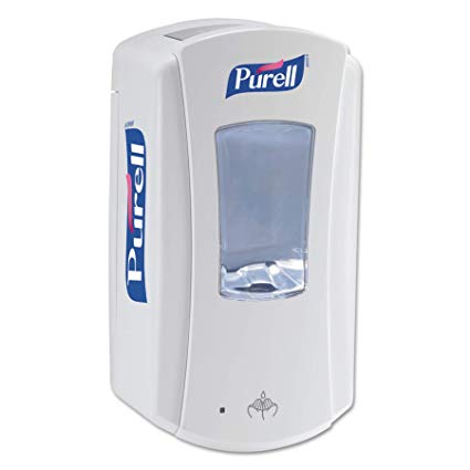 PURELL Touch-Free Hand Sanitizer Dispenser is a high-capacity 1200 mL